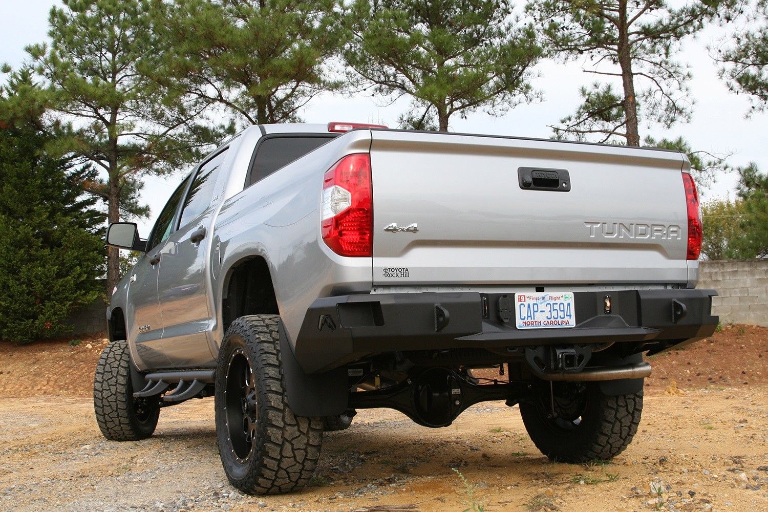 Fab Fours Heavy Duty Rear Bumper For 2014-2017 Toyota Tundra #TT14 ...