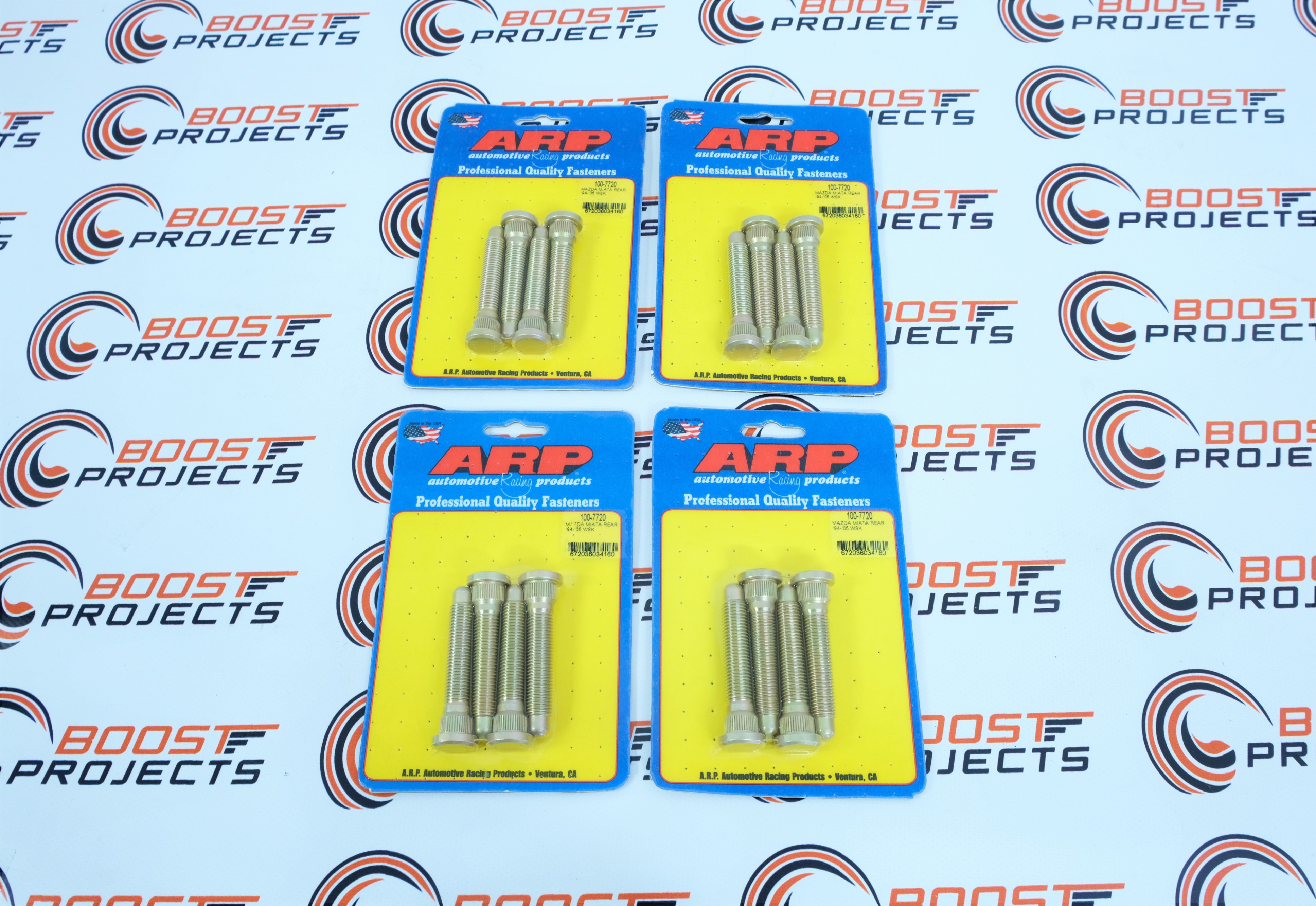 ARP Wheel Stud Kit For Mazda Miata Rear '94-'05 (Set of 16) * 100-7720 ...