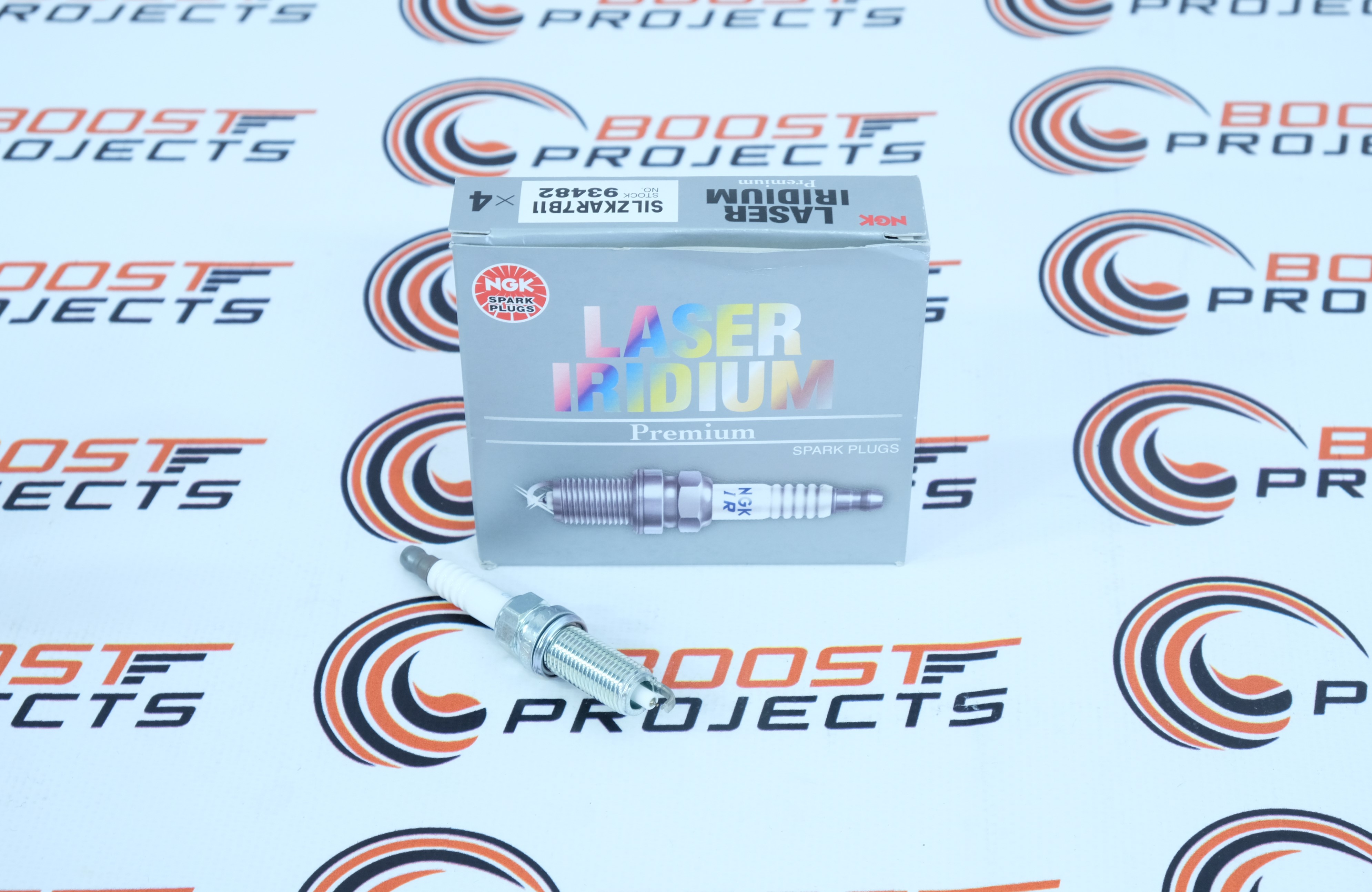 NGK Laser Iridium Spark Plug HexSize 9/16'' ThreadSize 12mm SILZKAR7B11 ...