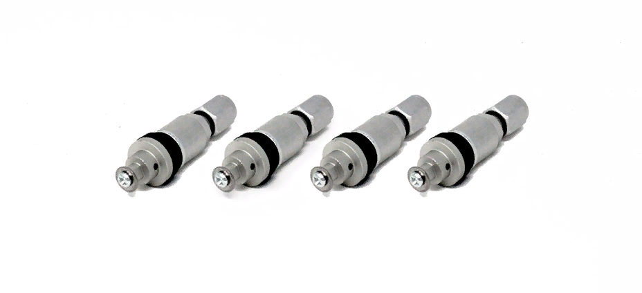 Torque Solution Billet TPMS Valve Stem 4pc for Subaru Legacy Impreza ...