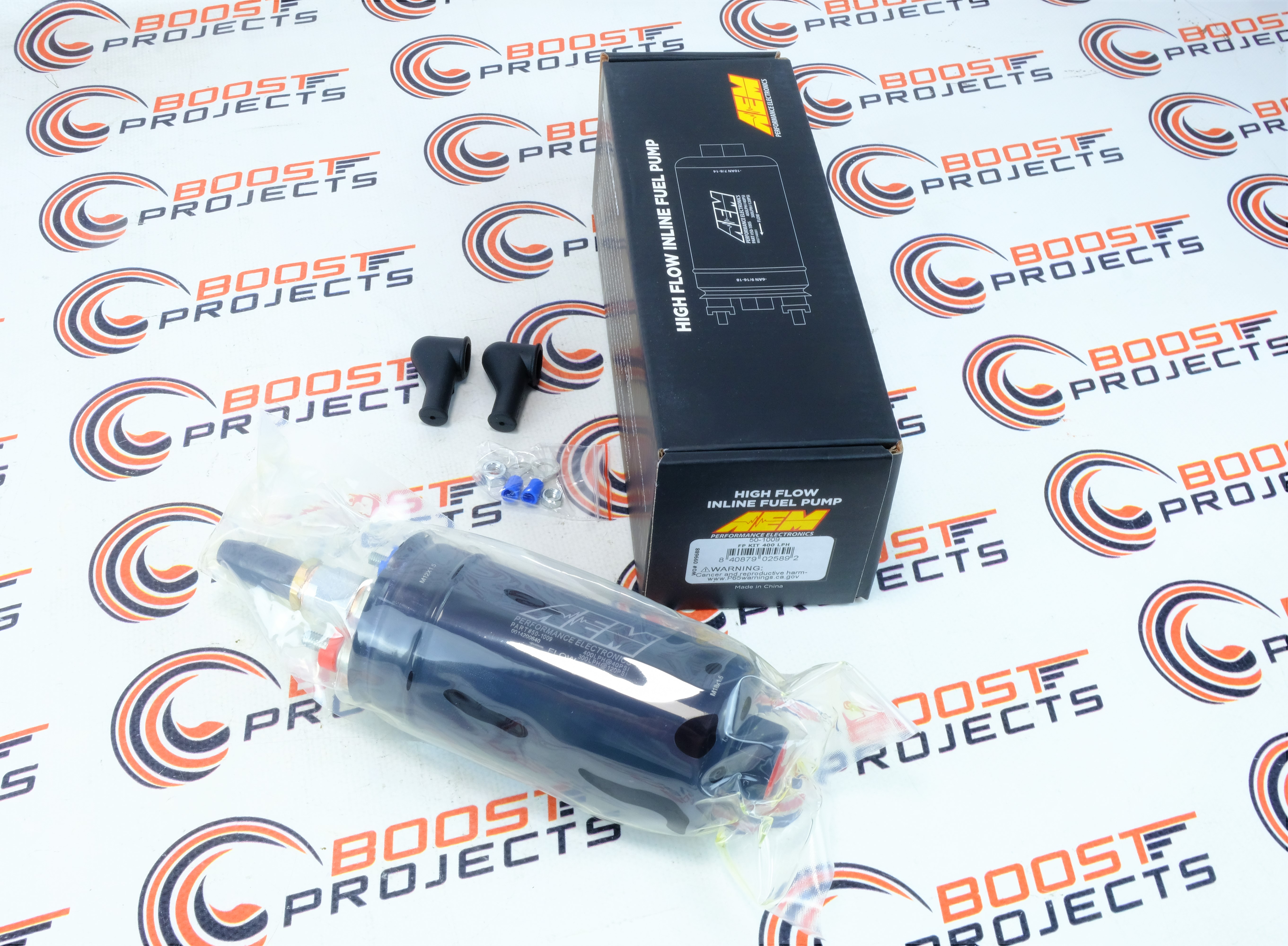 AEM 400LPH Metric Inline High Flow Fuel Pump 150 PSI 60mm OD 50-1009 | eBay